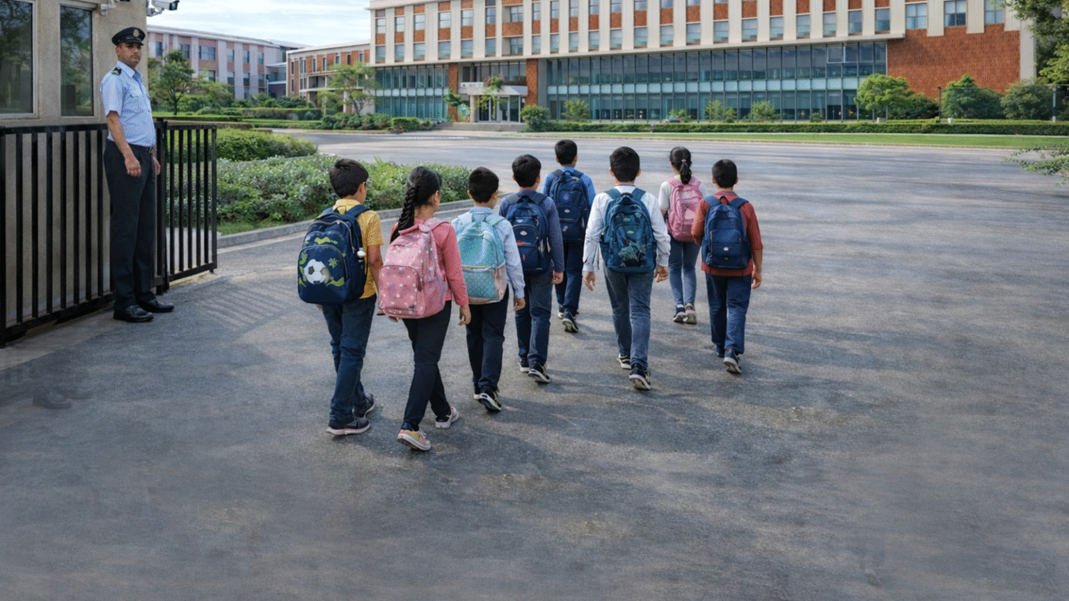 Smart & Safe Campus | The Arthah School Hyderabad